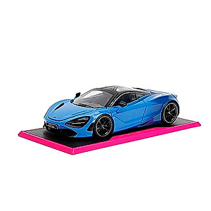 Pink Slips 1:24 McLaren 720S Die-Cast Car, Toys for Kids and Adults(Blue)