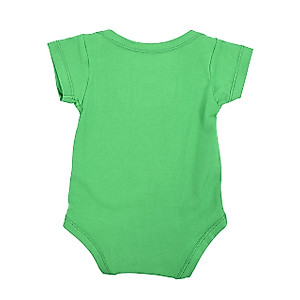 Unique Baby Boys St Patricks Day Lucky Dude Matching Layette Set (6M, Green)