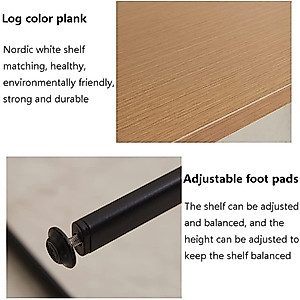 ZXXHNNAIH 3-Tier Toilet Shelf, Easy to Assemble Floor-to-Ceiling Top Storage Corner Commode Rack, Multifunctional Toilet Rack