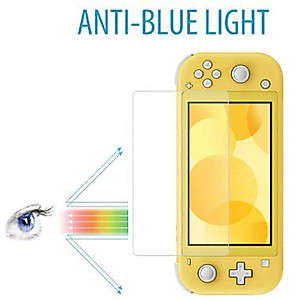 For Nintendo Switch Lite (2019), Anti Blue Light [Eye Protection] Tempered Glass Screen Protector, ZenHoo
