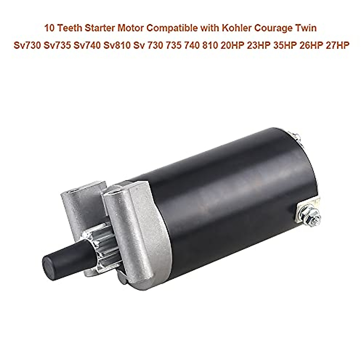 WATERWICH Starter Compatible with Kohler Courage Engines 20HP 23HP 25HP 27HP Cub Cadet 1045 1046 SLT1550 SLT1554 1050 Replace OE# 32-098-10-s 32 098 08-S, 3209801S, 3209803S, 3209804S, 32 098 03-S