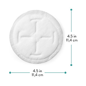 Evenflo Feeding Disposable Breast Pads for Nursing Women, Breathable and High Absorbency White (Pack of 100)