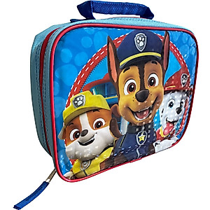 Fast Forward Paw Patrol Insulated Lunch Bag (Blue-Red)