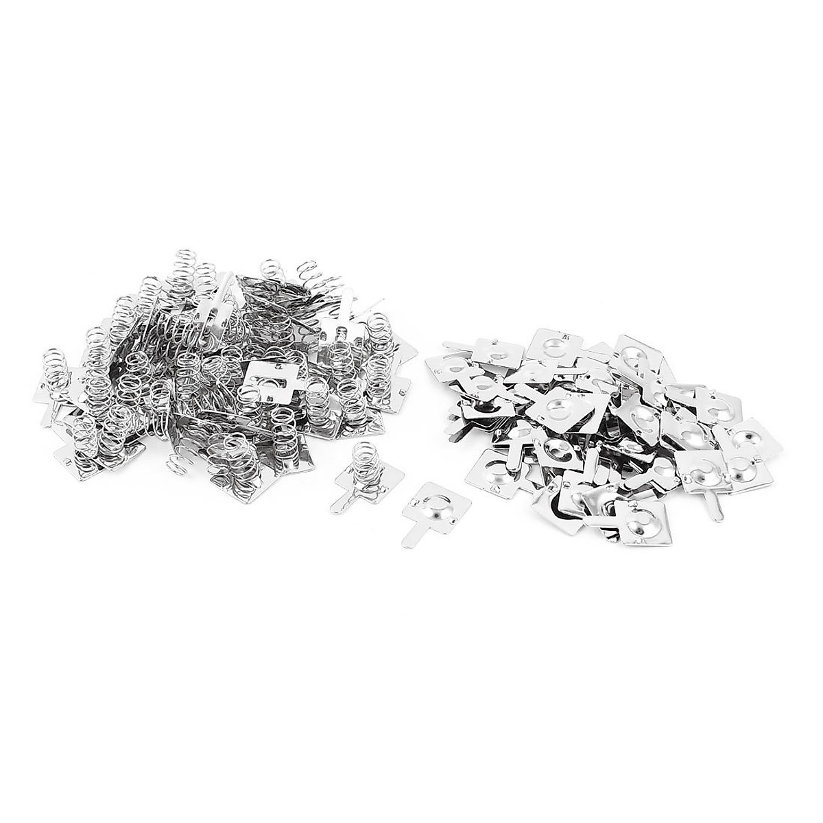 VNDEFUL 30 Pairs AA Battery Positive Negative Conversion Spring Plate