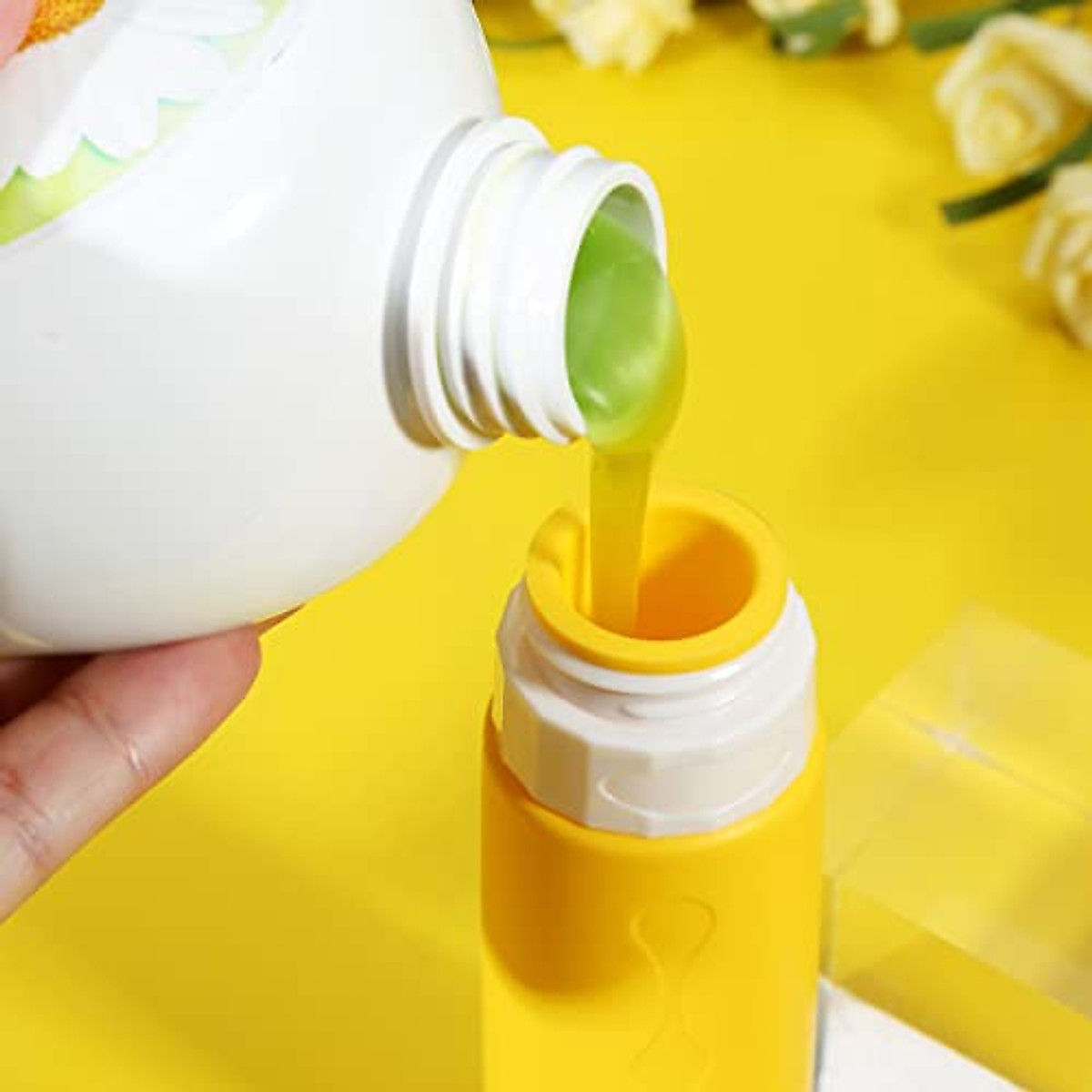 Gemice Travel Bottles for Toiletries Tsa Approved Travel 3oz Size Containers BPA Free Leak Proof Travel Tubs Refillable Liquid Travel Accessories for Cometic Shampoo and Lotion Soap