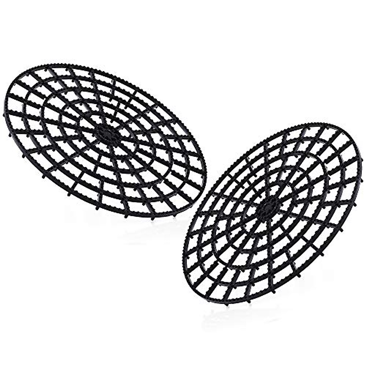Patio & Deck Floor Protector (Set of 2) | 12 inches Perfect Outdoor Plant Trivet | Plant Base | Plant Stand Outdoor Plant Base | Outdoor Plant Stands for Patio | Deck Planter Plant Coaster