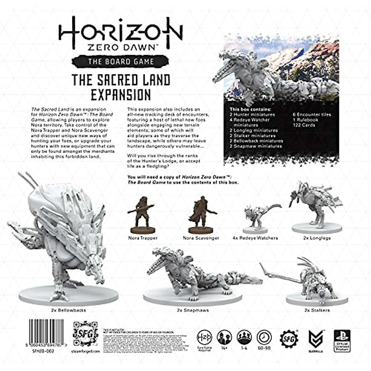 Steamforged Games Horizon Zero Dawn The Board Game - The Sacred Land Expansion, Multi