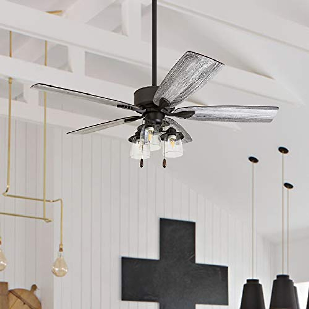 Prominence Home 51154-01 Enna Ceiling Fan, 52, Bronze