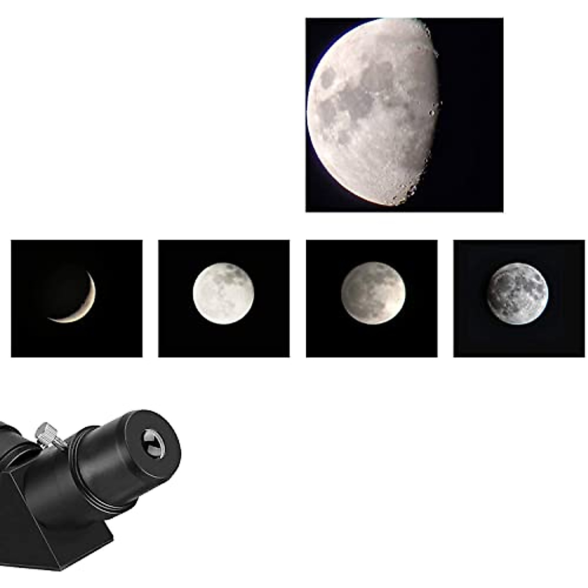 SVBONY SV501P Telescope for Kids Beginners Adults, Astronomical Refracting Telescope for Gift Moon Planets, 70mm Aperture 400mm AZ Mount, Astronomical Telescope, with Tripod and Backpack