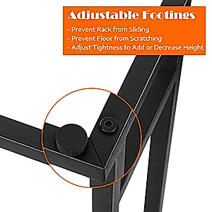 Free Standing Towel Racks 2 Tier Towel Holder Stand for Bathroom Matte Black Stainless Steel Industrial Towel Drying Rack for Hand Towels Blanket
