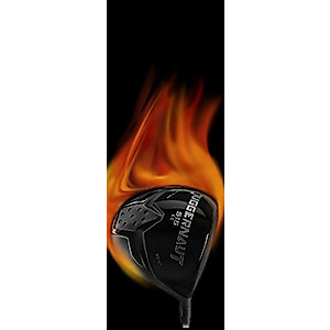 Big Tall Juggernaut Driver Extra Long XL XXL Golf Club 515cc Drivers All Black USGA Illegal Oversized Insanely Massive Huge 2015 Biggest Long Distance Driver (right, 2