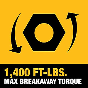 DEWALT 20V MAX XR 1/2 in. High Torque Impact Wrench with Hog Ring Anvil Kit (DCF900P2)