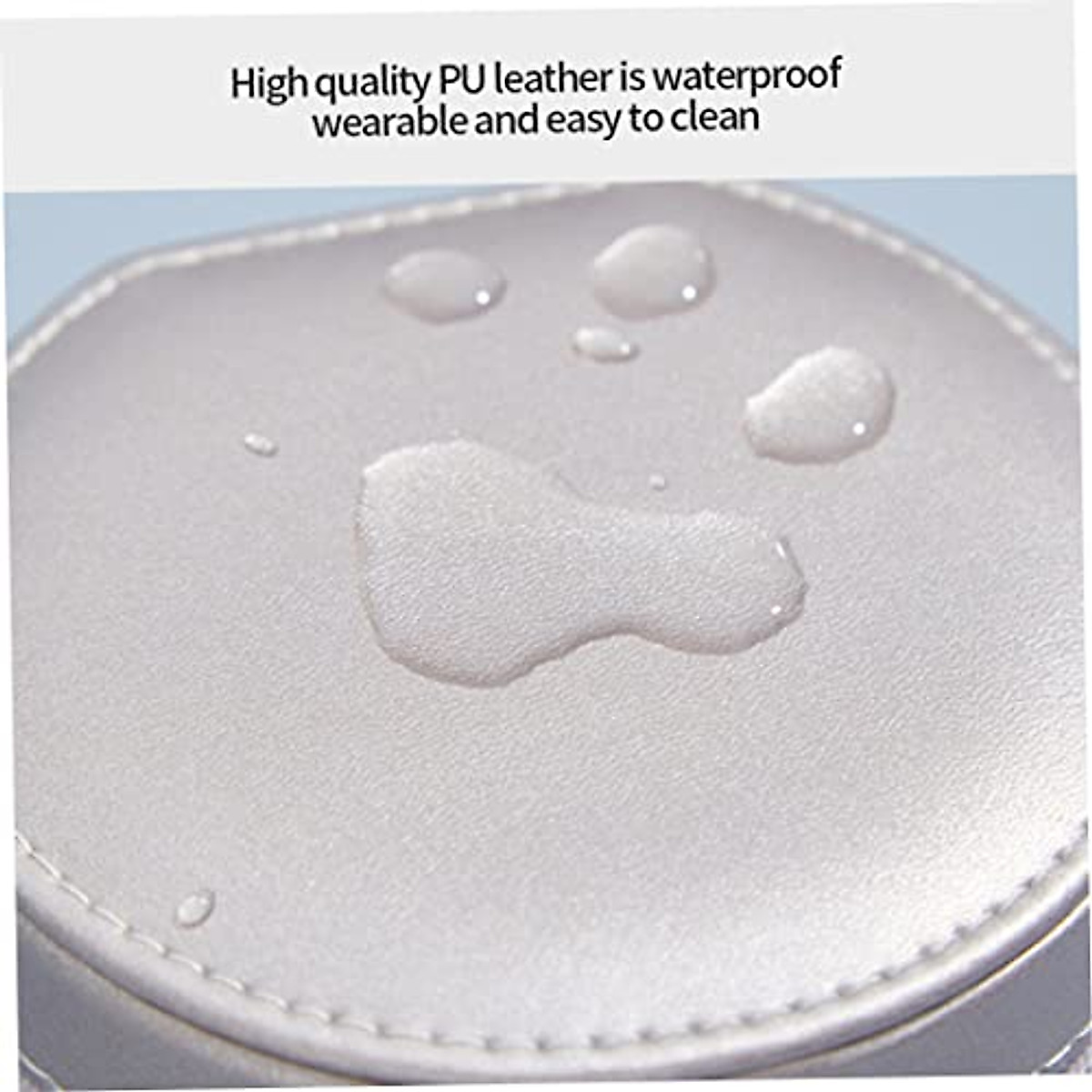 MILEVO Jewelry Organizer,PU Travel Jewelry Box Storage Case Necklace Earrings Rings Portable Jewelry Organizer Display Storage Case Organizer for Women Girls