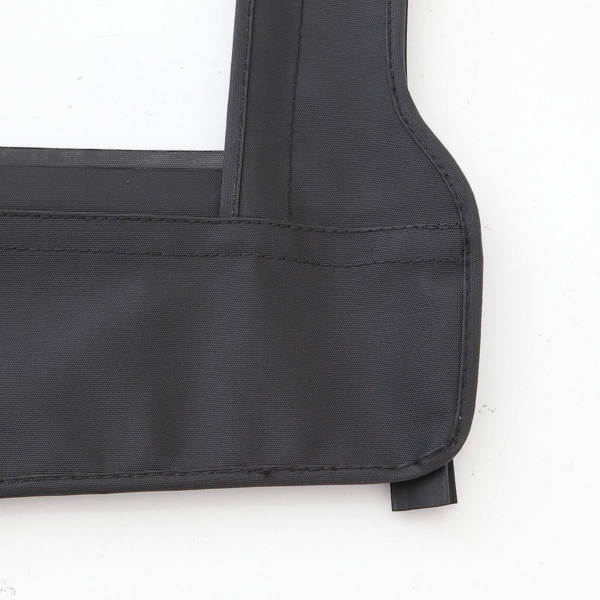 Smittybilt Replacement Upper Doorskin with Frame, Black Diamond - 79435