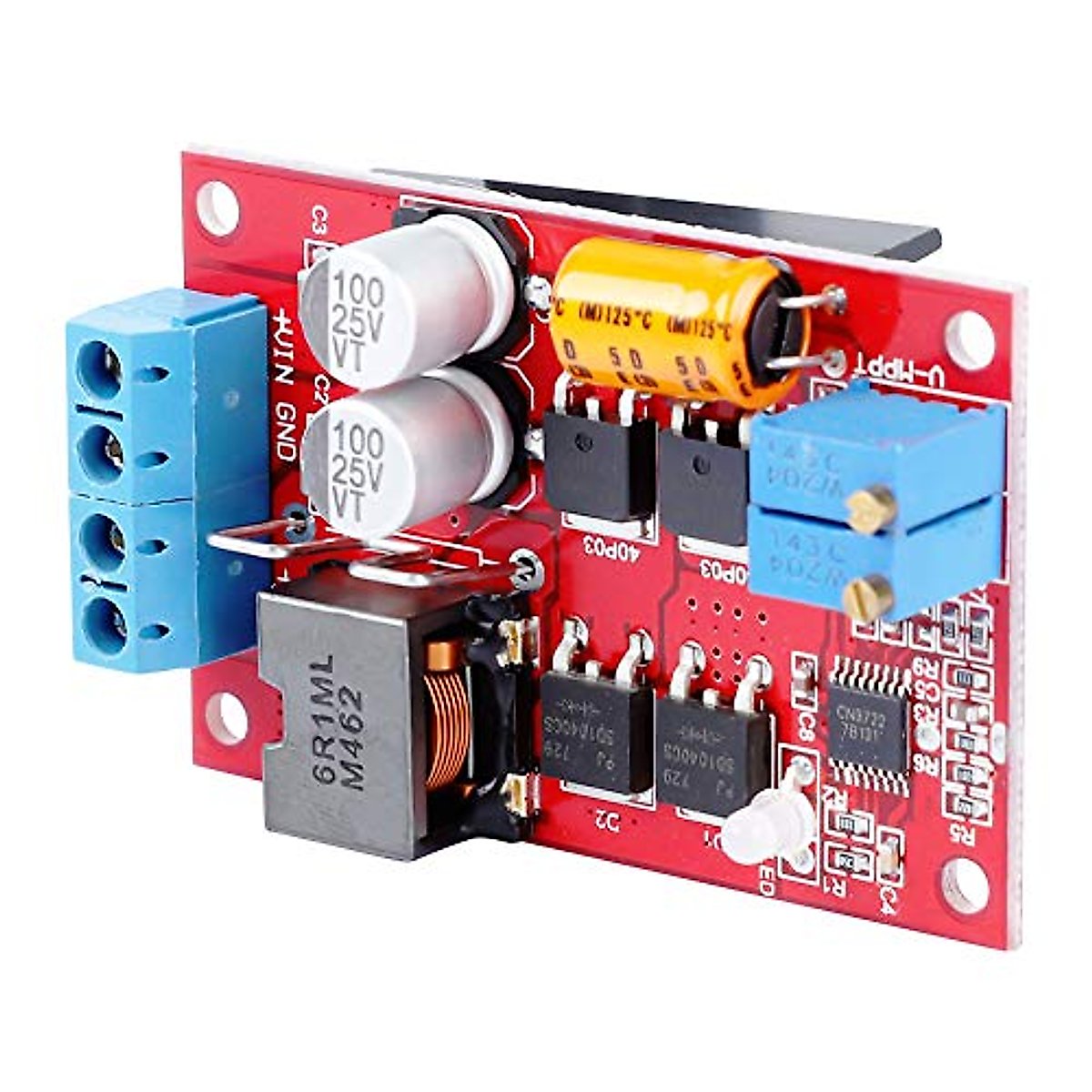 MPPT Solar Panel Controller, Universe 5A Solar Charge Controller Battery Charging Module 9V 12V 18V 24V