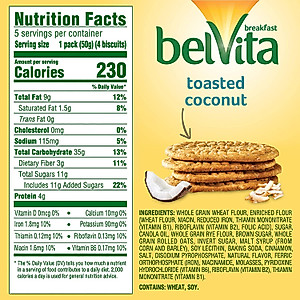Belvita Breakfast Biscuits, Golden Oat Flavor, 8 Pack (4 Biscuitsper Pack), 1Count (Pack Of 8)