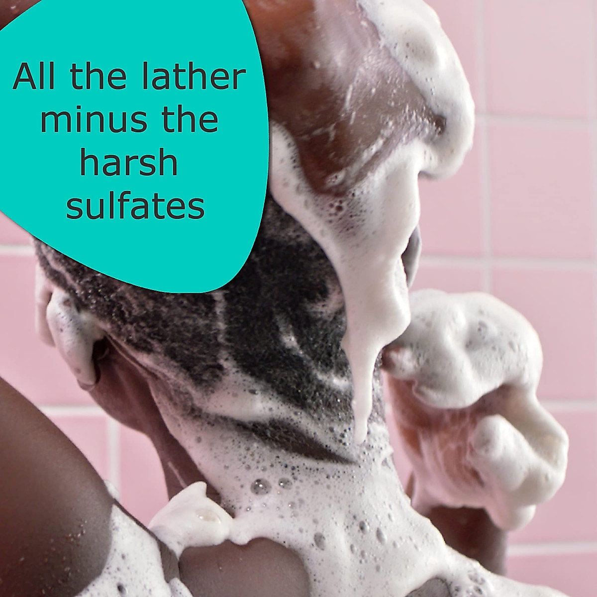 Peach not Plastic Shampoo Bar - Moisturizing for Dry, Damaged & Dull Hair | Leaves Hair Silky Soft | Plant Based, Vegan & Eco Friendly | 3.0oz