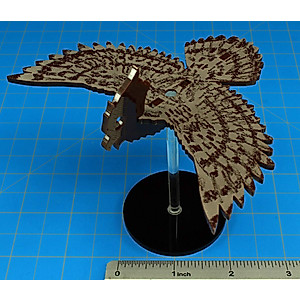 LITKO Bird Character Mount | Bird of Prey | Role Playing Games | Compatible with Dungeons & Dragons and Pathfinder Games (Owl)