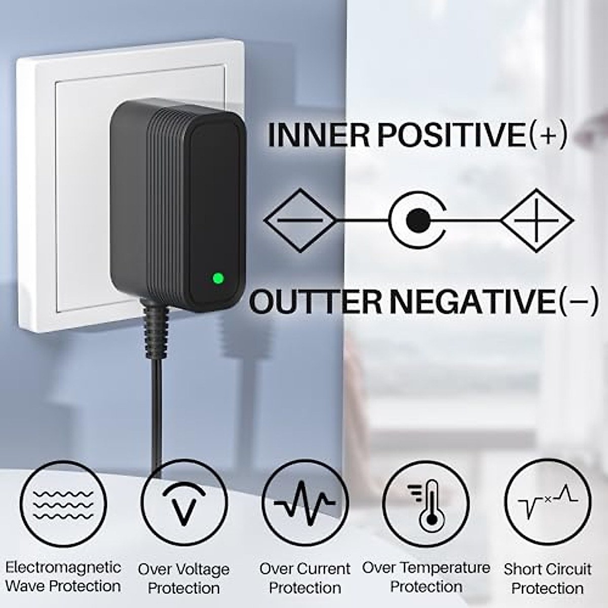 5 V Power Supply for Remington Shaver Charger Cord for Remington Beard Trimmer PG6025 PG250 PG525 PG6145 PG6155 PG6135 PG6015 PG6060 MB4040 MB4045 Shaver for Men Charger for Remington Replacement