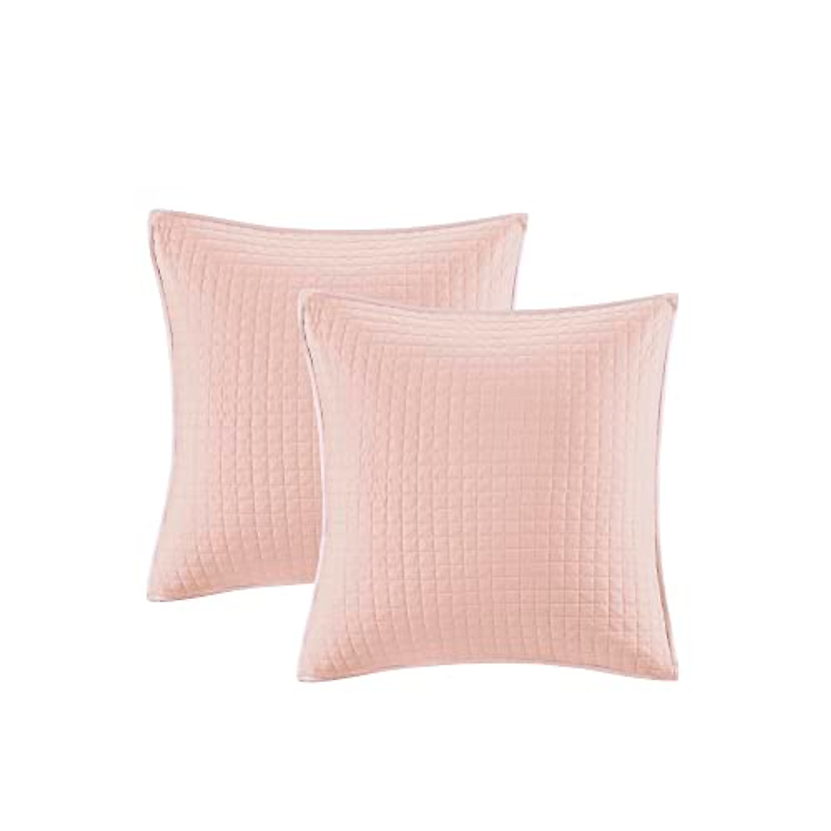 Urban Habitat Duvet Set 100% Cotton Jacquard, Tufts Accent, Shabby Chic All Season Cover for Comforter, Matching Shams, Decorative Pillows, Twin/Twin XL (68 in x 92 in), Pink 5 Piece