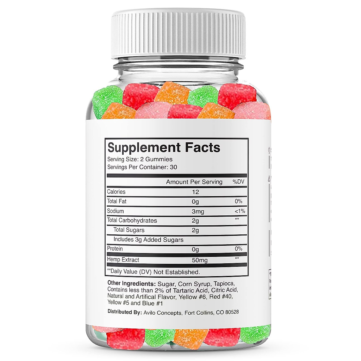 Peak Power Hemp Gummies - Official Formula - Peak Power Gummy 1500mg per Bottle, 25mg per Gummy - Extra Strength, Great Taste, Assorted Flavors New Formula, Big Gummy Size, Great Taste (60 Gummies)