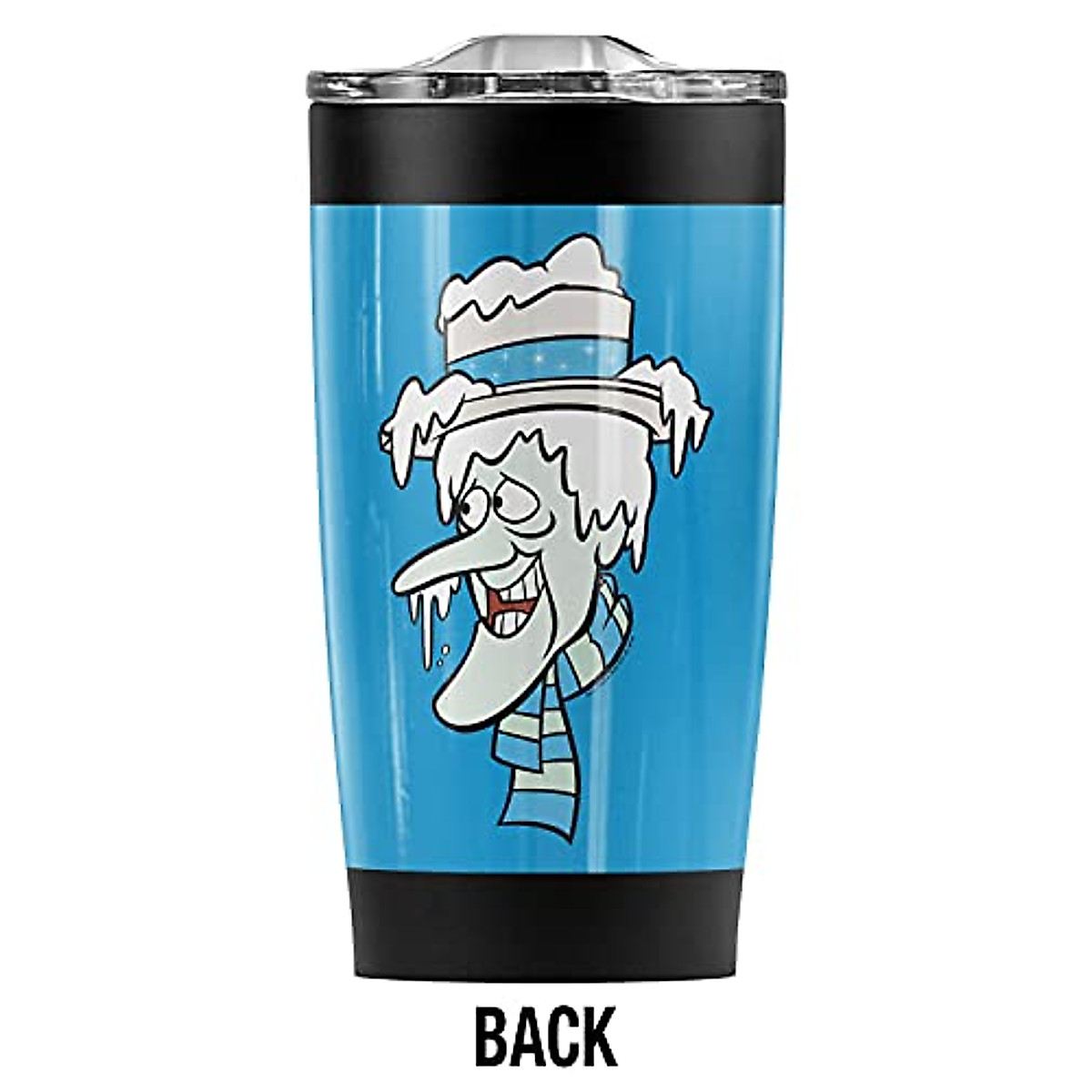 The Year Without a Santa Claus Snow Miser Stainless Steel Tumbler 20 oz Coffee Travel Mug/Cup, Vacuum Insulated & Double Wall with Leakproof Sliding Lid | Great for Hot Drinks and Cold Beverages