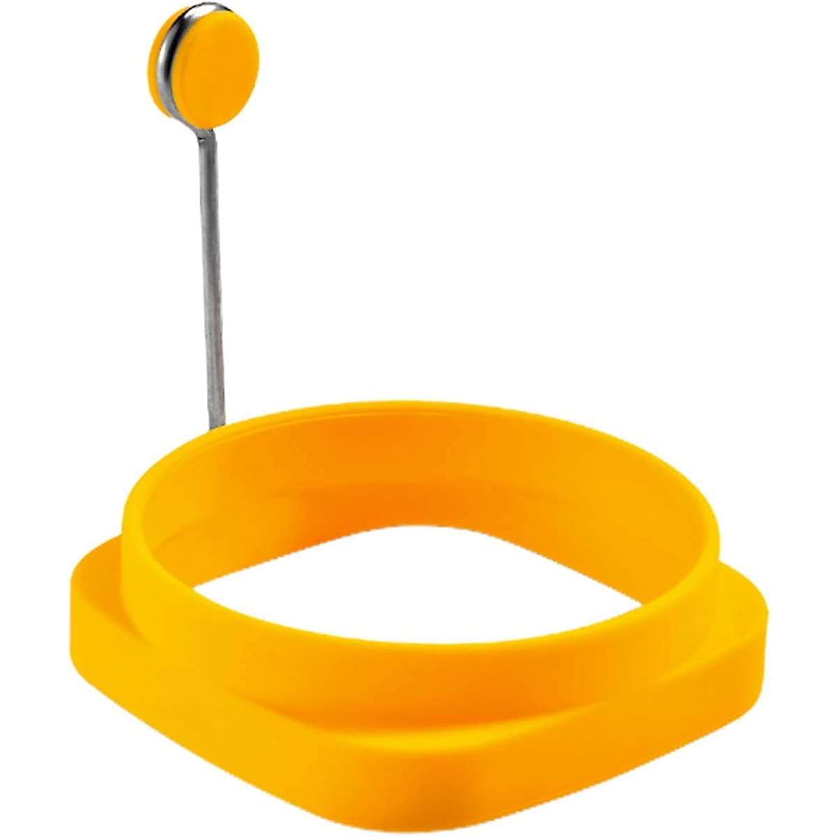 Blue Fried Egg High Temperature Resistance Flexible Food Grade Double-sided Square Round Egg Fryer Mould for Home Fried Egg Ring Egg Poachers Specialty Cookware Cookware