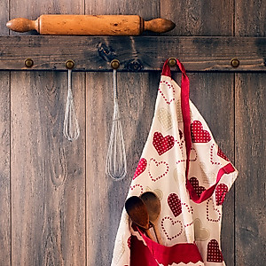 Hotop 25 Pieces Double Headed Picture Hangers Nails Small Head Hanging Nails Picture Photo Hanging Hook Pins Decorative Nail Hook Hangers for Home Office School (Bronze) as shown MY-Hotop-11068