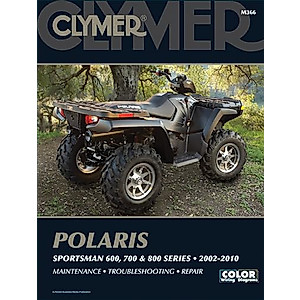 Polaris Sportsman 600, 700, and 800 Series 2002-2010 (Clymer)