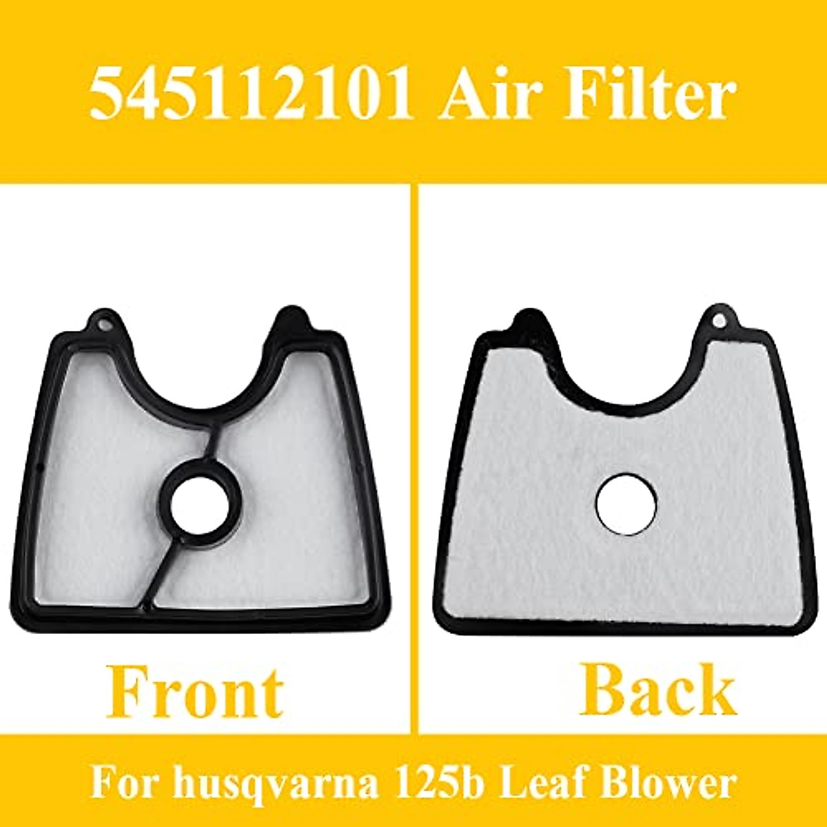 HUZTL 581798001 Fuel Line Kit Air Fiter Grommet Spark Plug for Husqvarna 125B 125BX 125BVX Handheld Leaf Blower