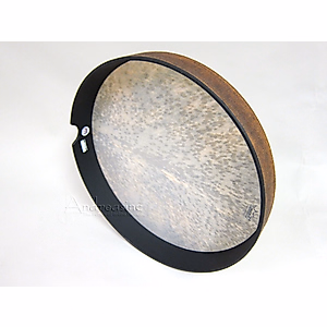 Remo Tar, Frame Drum, SKYNDEEP® Fixed Goat Stripe Brown Graphic, 22" x 3"