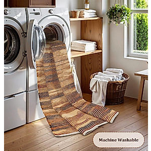 OJIA Indoor Door Mat 2'x3' Small Door Rugs for Entryway Washable Farmhouse Fall Bathroom Rug Kitchen Rug, Cotton Woven Entry Rug Front Door Mats Entrance Rustic Throw Rugs for Doorway Bedroom