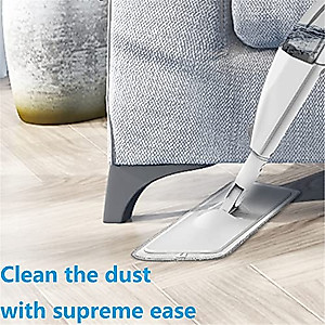 Spray Mop for Floor Cleaning, LINKPAL Floor Mop with a Refillable Bottle and 3 Washable Microfiber Pads, Spray Dry Wet Mop for Hardwood Laminate Wood Vinyl Ceramic Tiles Floor Cleaning