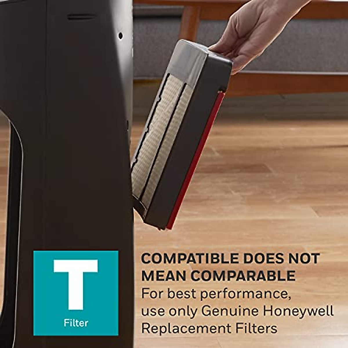 Honeywell Top Fill Tower Humidifier, Digital Humidistat, Black – Cool Mist Humidifier for Bedroom, Home or Office with Space Saving Tower Design