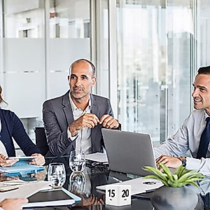 Cube Timer, Kitchen Timer for Time Management and Countdown Settings 15-20-30-60 Minutes （White