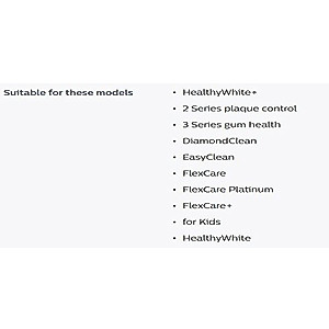 Philips Sonicare Genuine DiamondClean Replacement Brush Heads, Black, 2 Pack, HX6062/94