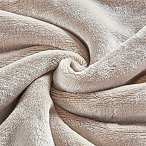Thesis Sherpa Fleece Throw Blanket for Couch Linen Throw Blanket – Fuzzy Cozy Warm Sherpa Blanket Throw, 50x60 Inches