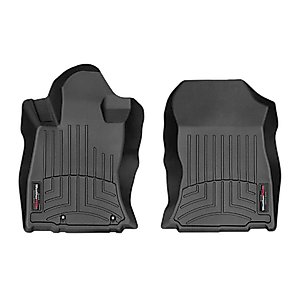 WeatherTech Custom Fit FloorLiners for Subaru Forester - 1st Row (4415001), Black
