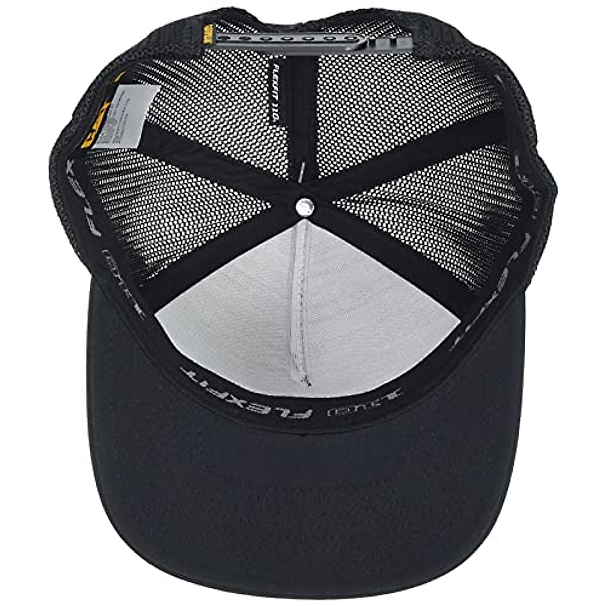 Caterpillar Men's Diesel Power Flat Bill Cap, Black, One Size