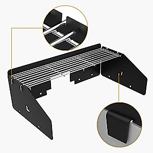 AJinTeby Wind Screen Blackstone Wind Guards Compatible with Blackstone 22" Griddle and Stainless Steel Grill Warming Rack, Grill Parts Accessories for Blackstone Griddle