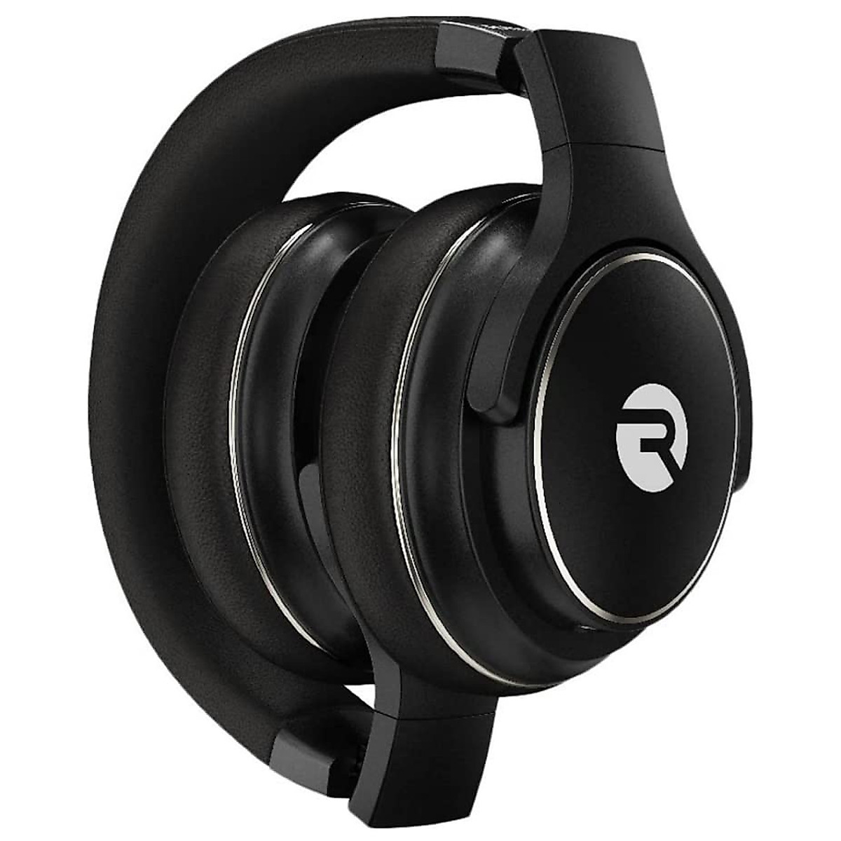 Raycon The Everyday Wireless Bluetooth Over Ear Headphones, with Active Noise Cancelling, Awareness Mode and Built in Microphone, IPX 4 Water Resistance, 38 Hours of Battery Life (Black)