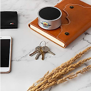 Wholetones to Go (2nd Gen) - Portable Relaxing Music Player with 7 Looping Frequency Enhanced Songs, Timer, Bluetooth, Rechargeable Battery, Hanging Ring
