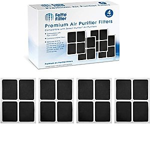Fette Filter - Replacement HEPAtech Filters Compatible with Hunter 30920 30050 30055 30065 37065 30075 30080 30177 30070 30905 30054 30062 30832 30868 30882 30883 37055 30071- Pack of 4