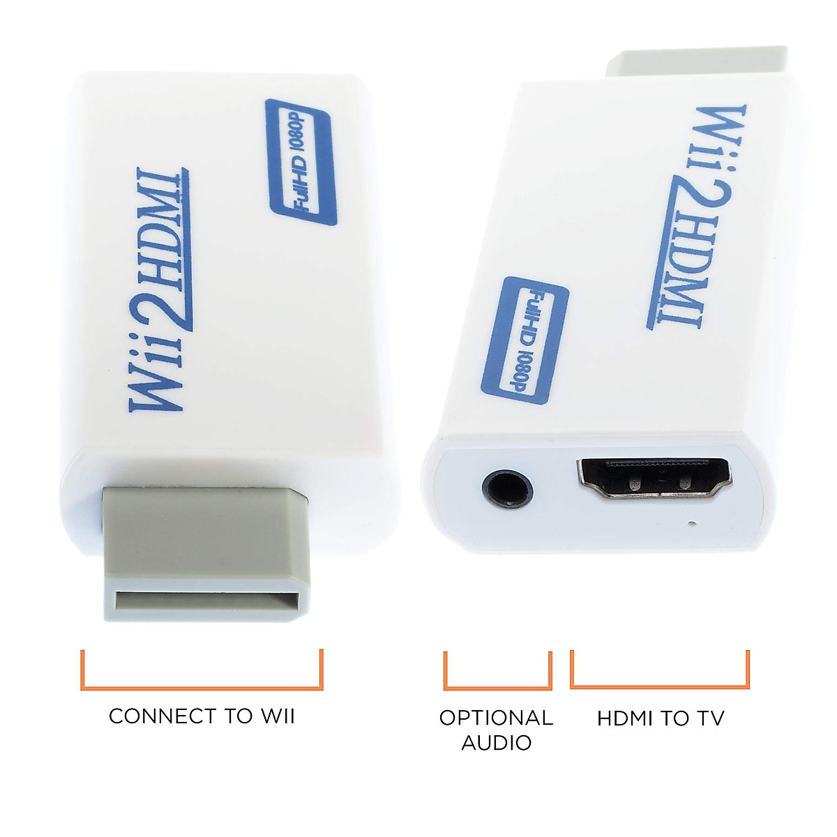 THE CIMPLE CO Compatible with: Wii to HDMI Adapter - Compatible with: Nintendo, Includes HDMI