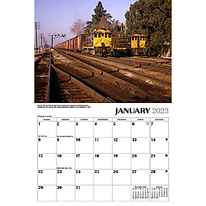 Santa Fe Railway 2023 Calendar