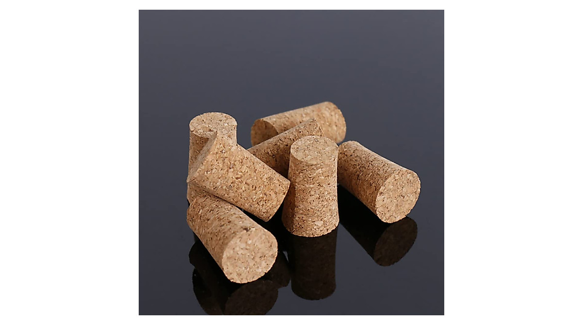 30Pcs Wooden Tapered Cork Stoppers for Wine & Beer Bottles
