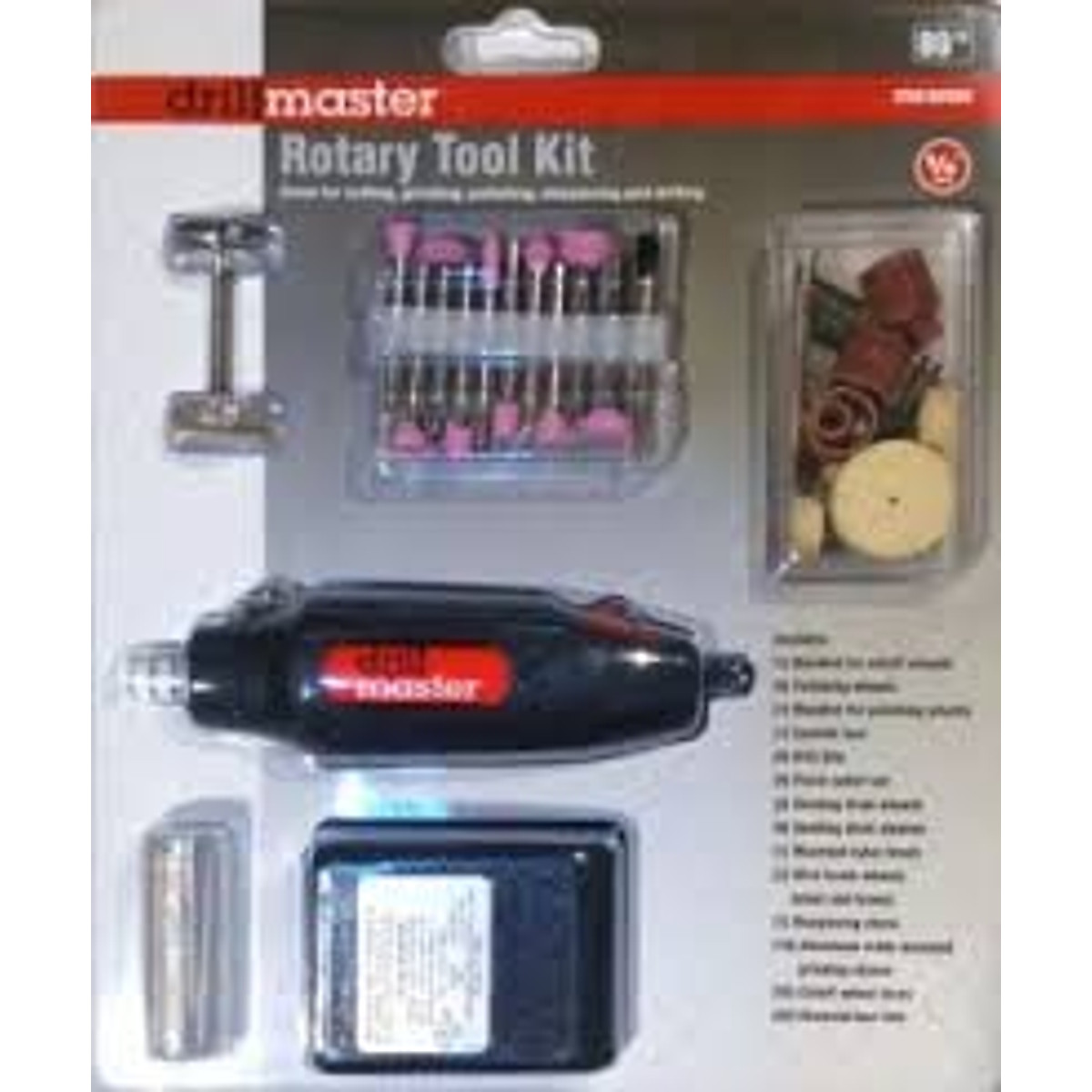 Drill Master Rotary Tool Kit + 80 Piece Accessories Fits Dremel Texas Tool Store