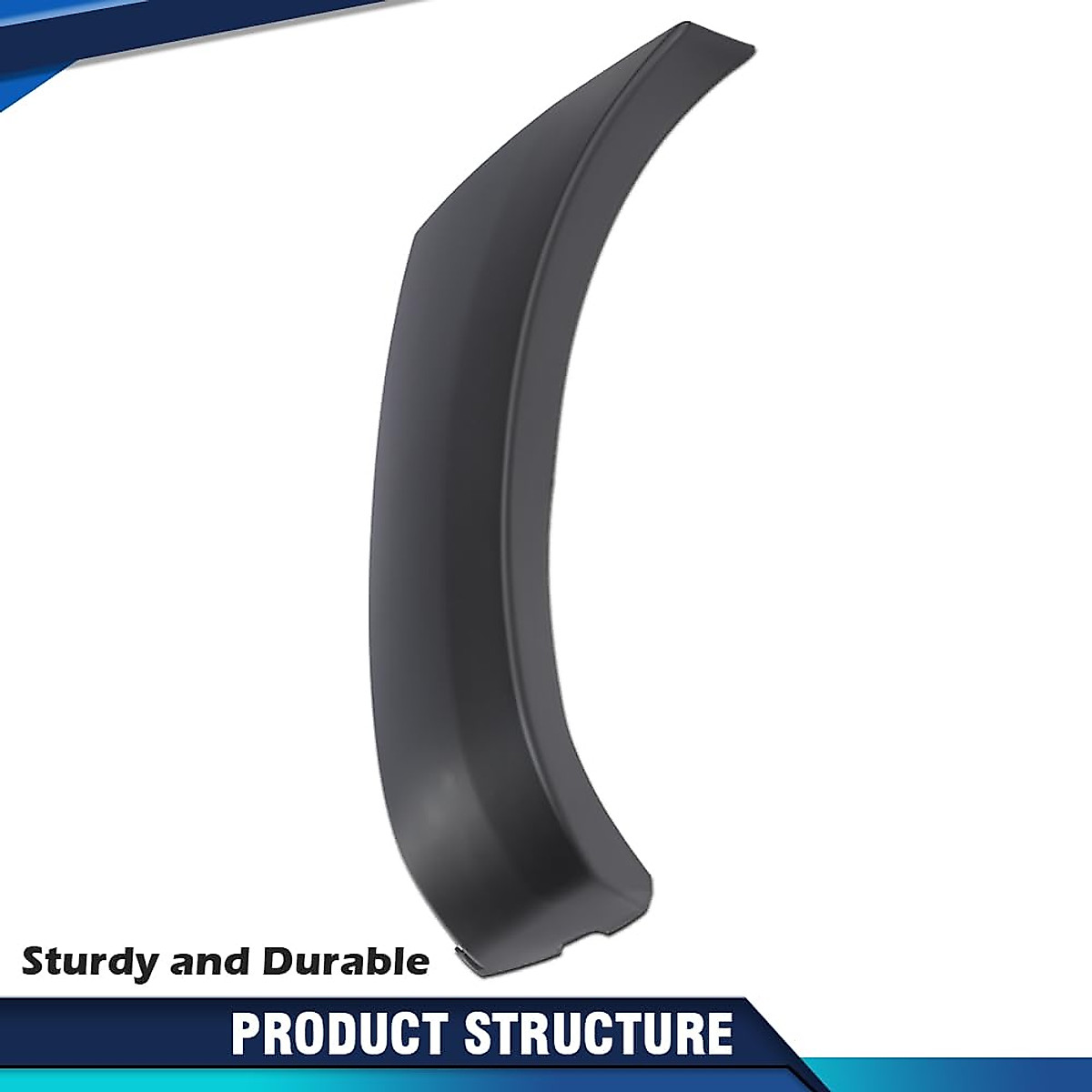 PIT66 New Front Driver Side Left Bumper End Cap Compatible With Toyota Tacoma 2WD/4WD (except X-Runner) Fender Flare Extension 2005-2011 5211304020