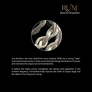 HiFiGo QoA Rum Silver Plated OCC Earphone Cable, 4-pin 6N OCC& OCC Cable for MMCX / 0.78mm (for MMCX)