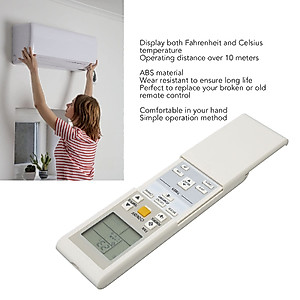 Universal AC Remote Control, Replacement for Daikin Air Conditioner Remote Control Model Number RC452A9 ARC452A15 ARC452A16 ARC452A17 ARC452A18 ARC452A21 2MKS50G2V1B